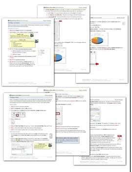 Microsoft Office Excel Lessons Activities Step By Step Guide