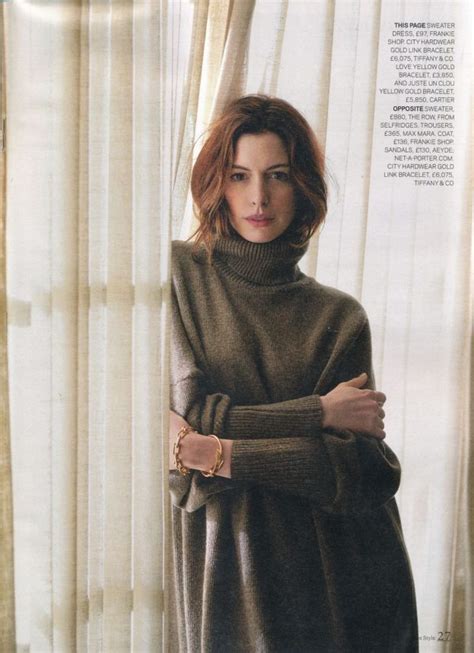 Anne Hathaway Sexy For The Sunday Times Style 2019 The Fappening