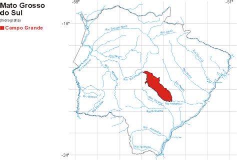 Geografia De Mato Grosso Do Sul Mato Grosso Do Sul Aspectos FÍsicos