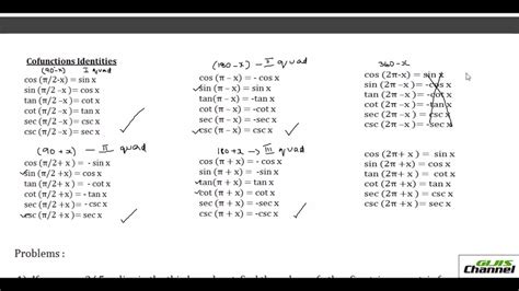 trig quadrant rules
