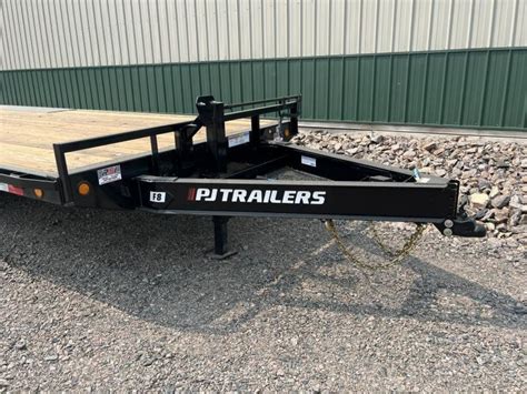 New 2025 Pj 24 X 8 16k I Beam Deckover Trailer For Sale In Renville Mn