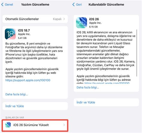 Ios 18 7 Ve Ios 26 Karşılaştırması Hangi Sürümü Seçmelisiniz