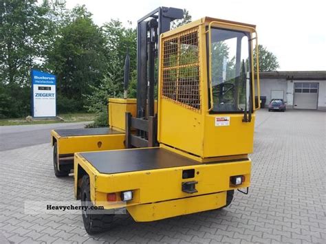 Baumann Hs30 12 40 Best Maintained 3000 Bs Mwst Ausweisb 1990 Side Loading Forklift Truck