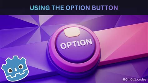Godot Tutorial 2 How To The Option Button Youtube