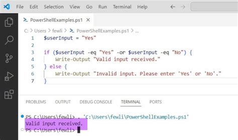 Powershell If Else Statements With Or Condition