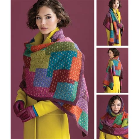 Overlapping Patches Vogue Knitting