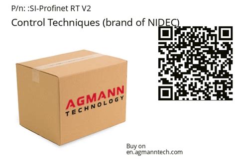 Control Techniques Brand Of Nidec Si Profinet Rt V2 Buy On En