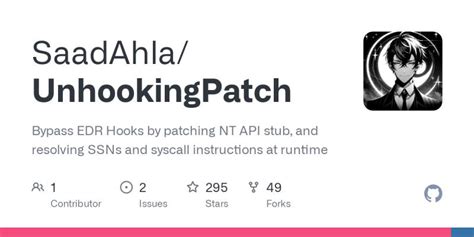 sercan bayram linkedin‘de github thed1rkmtr unhookingpatch bypass