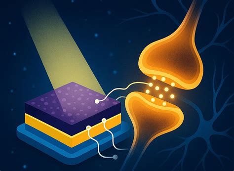 Light Sensitive Material Could Help Electronics Think Like The Brain