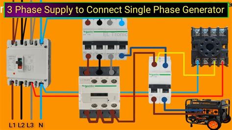 How To Wire A 3 Phase Generator To A Single Phase System Step By Step Guide