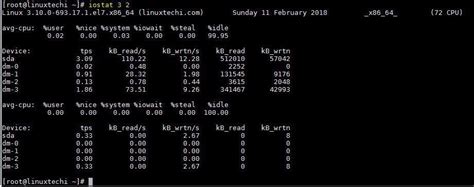 How To Monitor Linux Systems Performance With Iostat Command