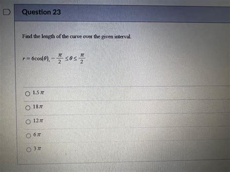 solved find the length of the curve over the given interval