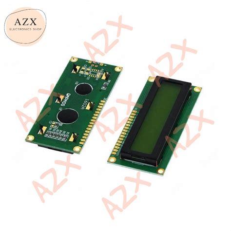 พร้อมส่ง 1602 Lcd สีเหลืองเขียวและสีน้ำเงิน 16x2 Lcd With Backlight Of The Lcd Screen พร้อม