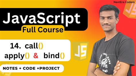 Javascript Call Apply And Bind Explained Javascript Full Course Youtube