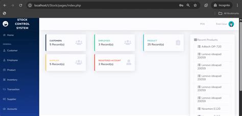 Inventory Management System Using Php And Mysql Advanced Web Based
