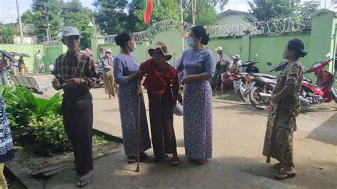 ရေတာရှည်မြို့နယ်၌ အငြိမ်းစားဝန်ထမ်းများအား ပင်စင်လစာများစတင်ထုတ်ပေးခြင်းနှင့် ကျန်းမာ ရေး စောင့