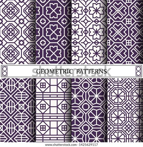 Octagon Geometric Vector Pattern Web Page Stock Vector Royalty Free 1425629117 Shutterstock