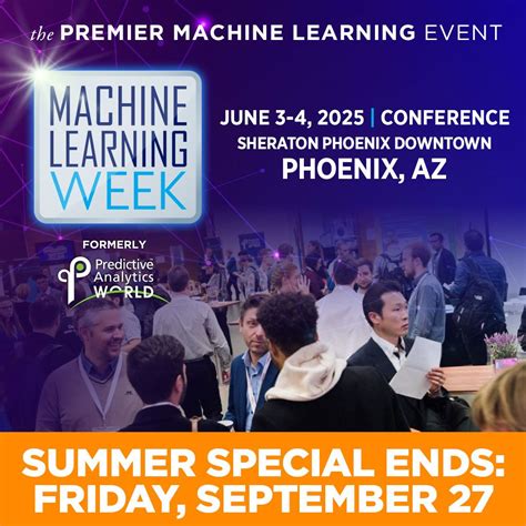 Machine Learning Week On Linkedin Mlweek Machinelearning