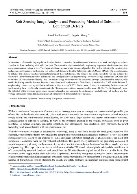 Pdf Soft Sensing Image Analysis And Processing Method Of Substation Equipment Defects