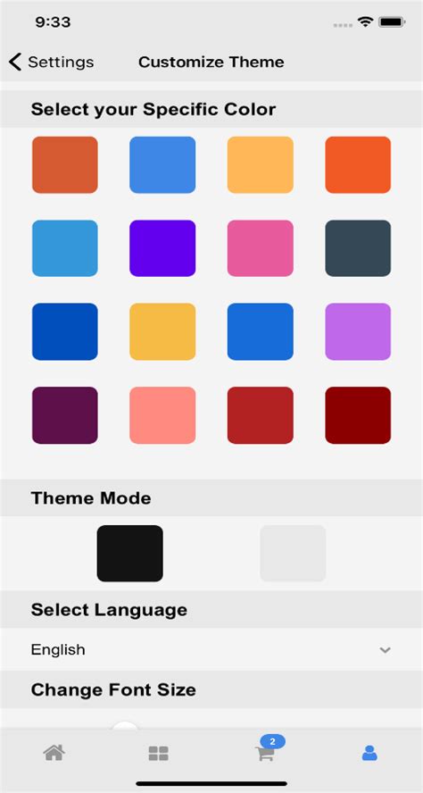 Apps Shop Ui Kit Pos React Native And Ionic Angular E Commerce Templates Grocery Food