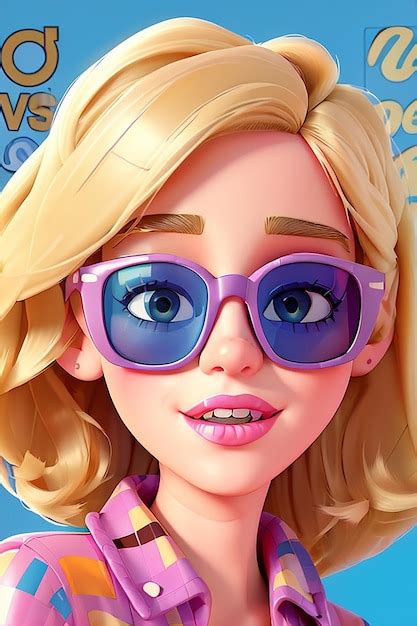 Premium Ai Image 1980s Pop Art Illustration Of A Blonde Female Singer