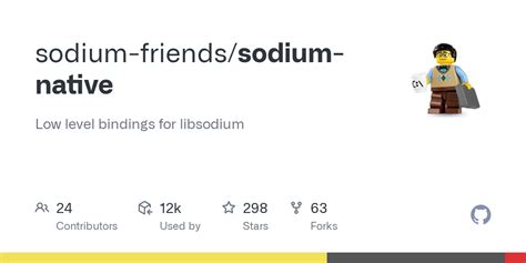 Github Sodium Friendssodium Native Low Level Bindings For Libsodium