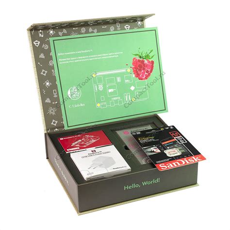 Набор с микрокомпьютером Raspberry Pi 5 Premium Kit 8gb купить в