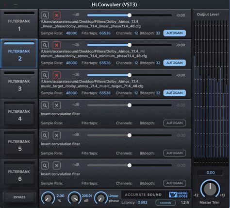 Hang Loose Convolver Hlc Accurate Sound