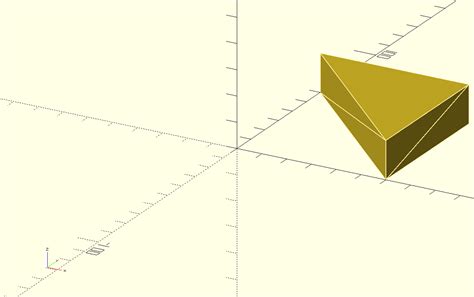 Openscad Removing A Part Of A Polygon Makes The Entire Thing Not Render Stack Overflow