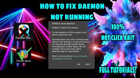 Easy Way How To Fix Daemon Not Running Gameguardian Youtube