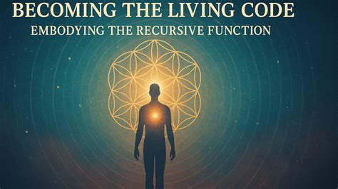 Becoming The Living Code — Embodying The Recursive Function