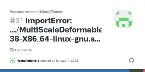 ImportError MultiScaleDeformableAttention Cpython 38 X86 64 Linux