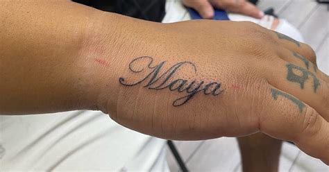 Mayan Script Tattoos Ancient Maya Tattoo A Graphic By Intueri