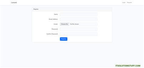 Laravel How To Upload Picture In Registration Form