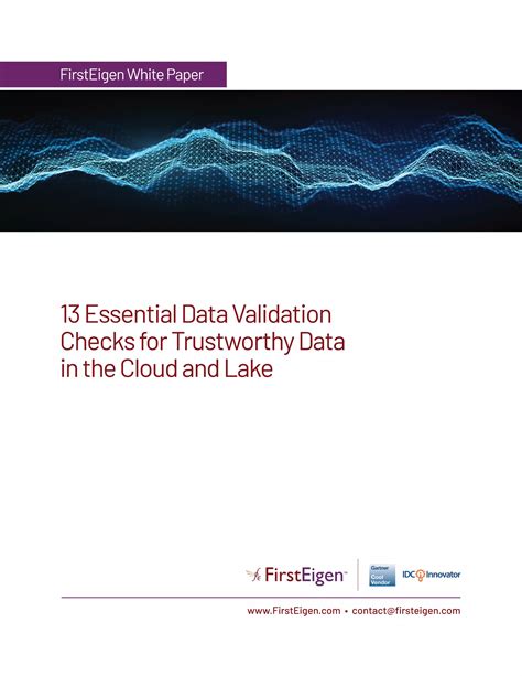 13 Essential Data Validation Checkspdf