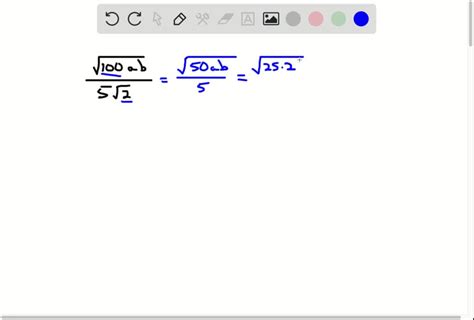 simplify all variables in square root problems r…
