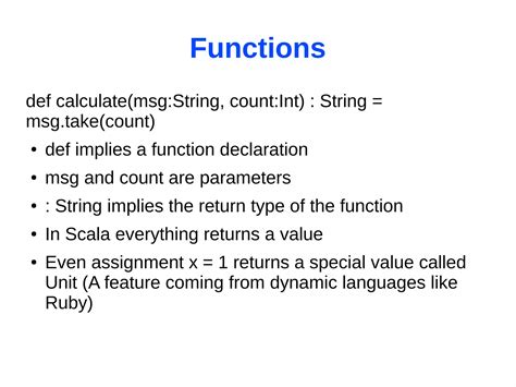 Introduction To Scala Odp Programming Languages Computing