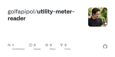 Github Golfapipol Utility Meter Reader