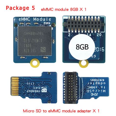 EMMC Module GB GB GB GB With MicroSD Turn EMMC Adapter T Lazada Co Th