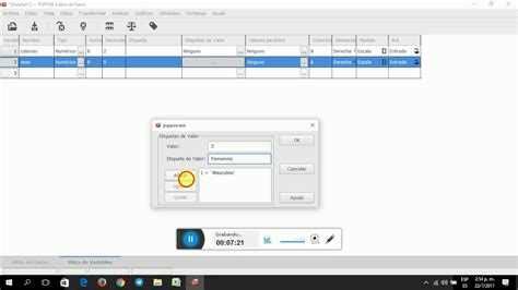 Crear Variables En Pspp Youtube