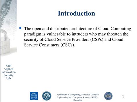 ppt distributed intrusion detection system using mobile agents in cloud computing environment