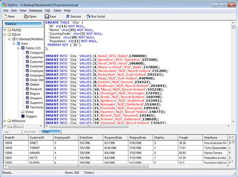 Sqlpro Is A Database Management And Development Tool For Multiple
