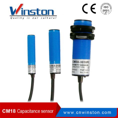 China M18 Nonc Npnpnp Capacitive Proximity Sensor Switch With Ce