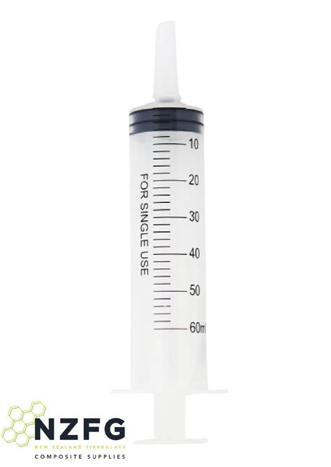 Syringe 60ml Nz Fibreglass