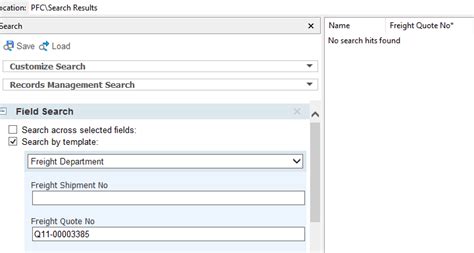 Advanced Search Fields Issue Laserfiche Answers