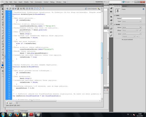 Actionscript 30 Ses Ayarına Ilişkin örnek Uygulama Doç Dr Aykut Fatih GÜven