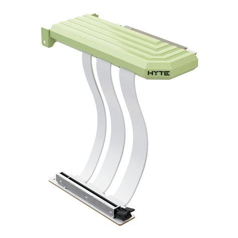 Pcie Riser Cable สายพีซีไอเอกซ์เพรส Hyte Pcie 5 0 Hyper Riser Matcha Milk