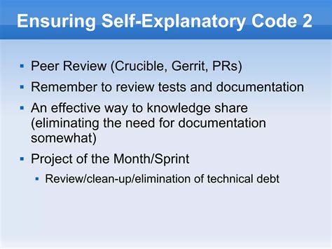 documenting code patterns and anti patterns nlpw 2016 ppt