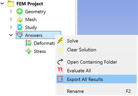 Export The CAE Simulation Result Files In WELSIM