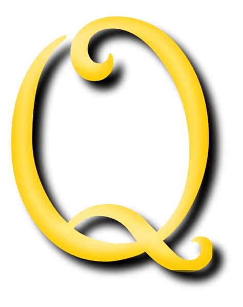Fancy Letter Q Clip Art Image Clipsafari